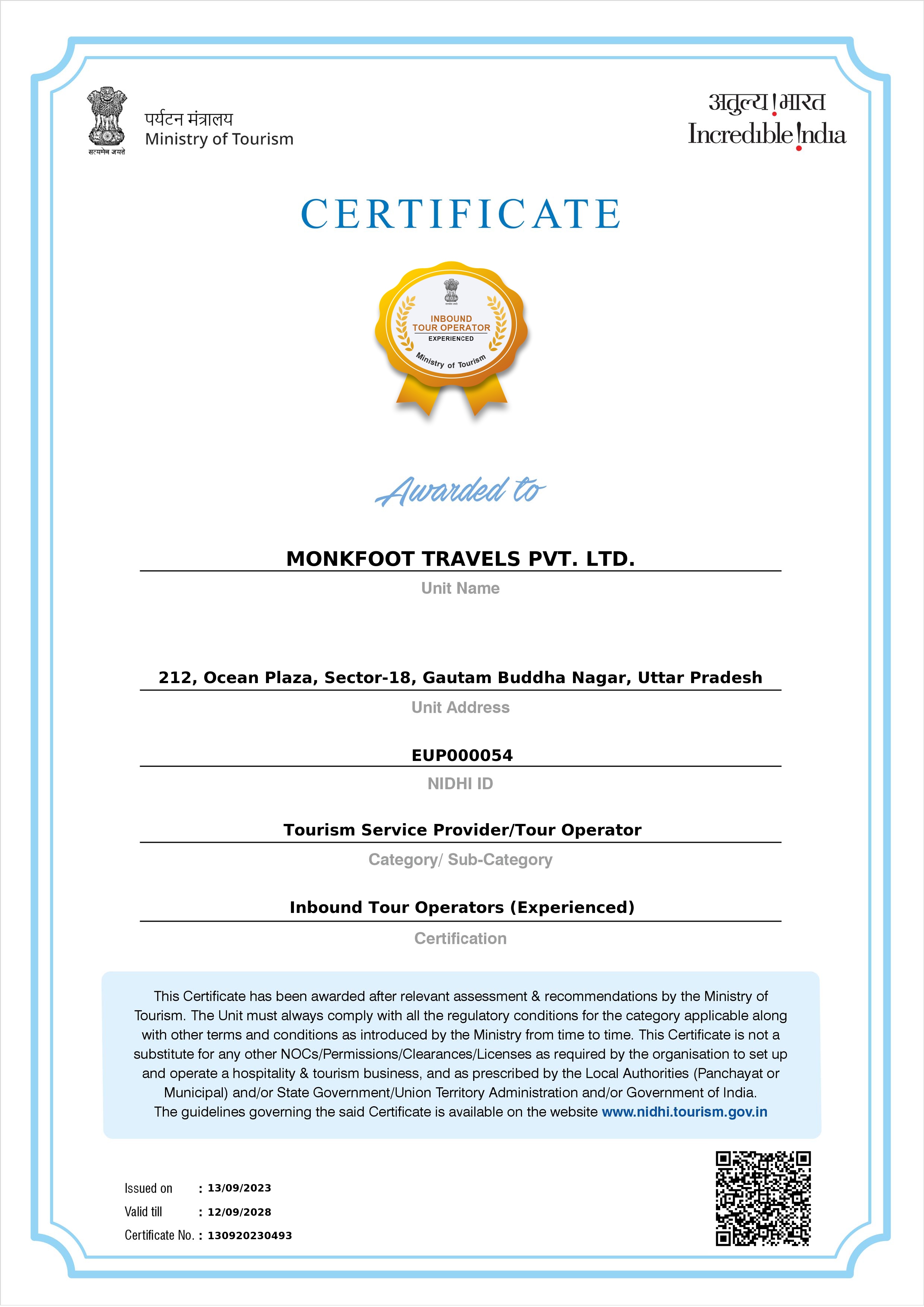 Travel.Discover.Experience | Monkfoot Travels Pvt Ltd